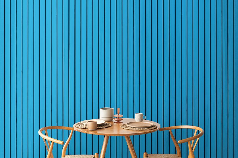 Dining room zoom background, colorful | Free Photo - rawpixel