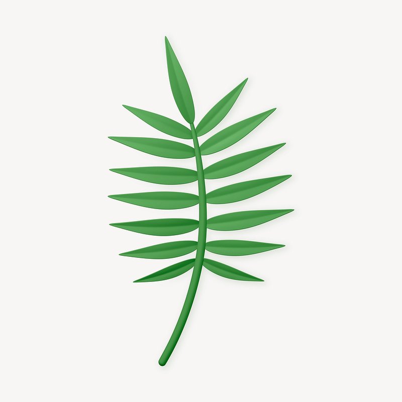 Cartoon leaf clipart, botanical design | Free Photo Illustration - rawpixel