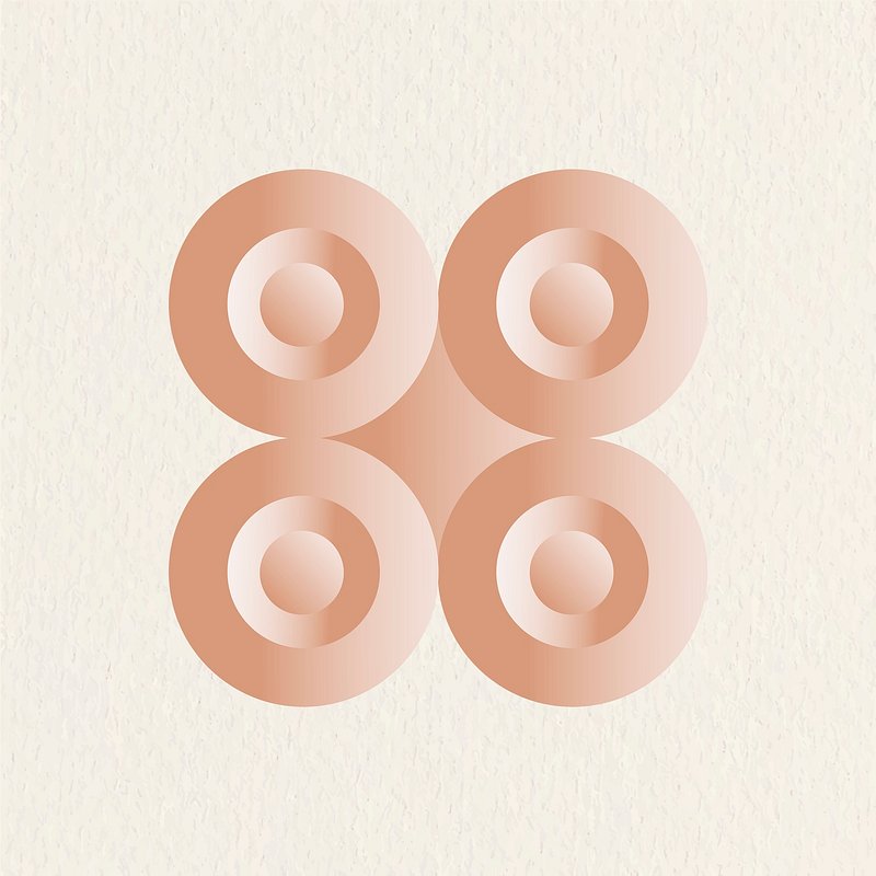 3D circle geometric shape psd | PSD - rawpixel