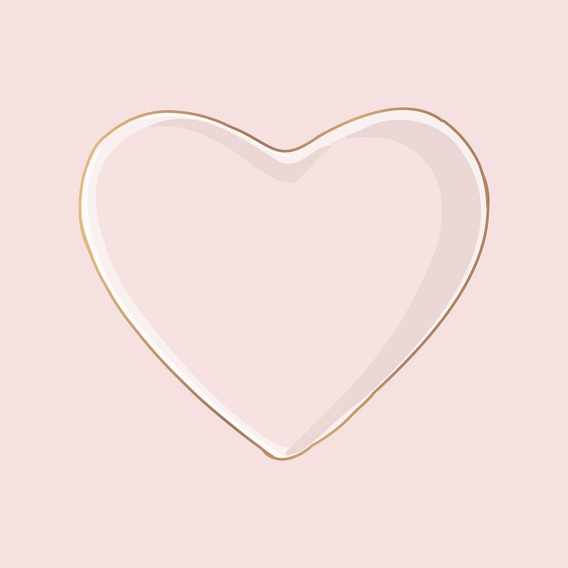 Pink heart collage element, aesthetic | Free Vector - rawpixel