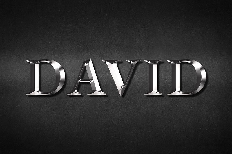 David Word Images | Free Photos, PNG Stickers, Wallpapers & Backgrounds ...