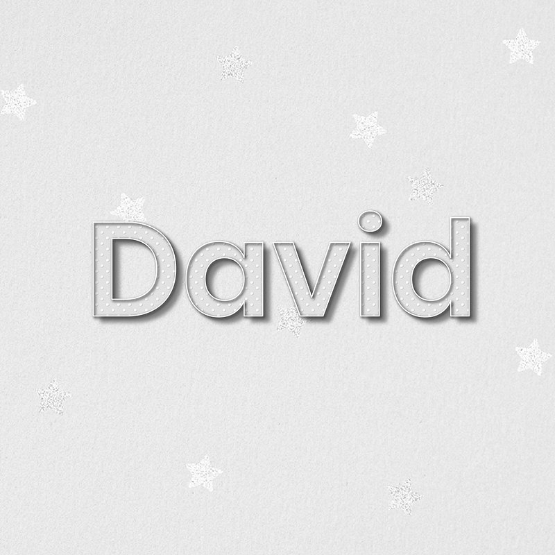 David Word Images | Free Photos, PNG Stickers, Wallpapers & Backgrounds ...