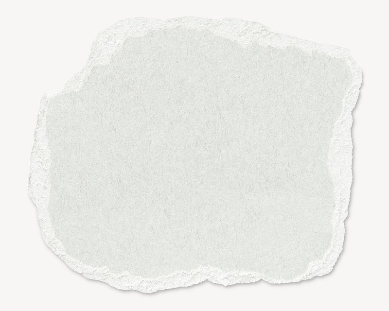Gray ripped paper cut shape | Premium PSD - rawpixel