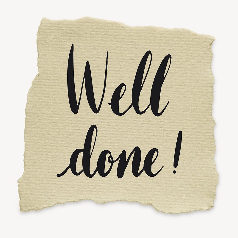 Well Done Transparent PNG Images | Free Photos, PNG Stickers ...