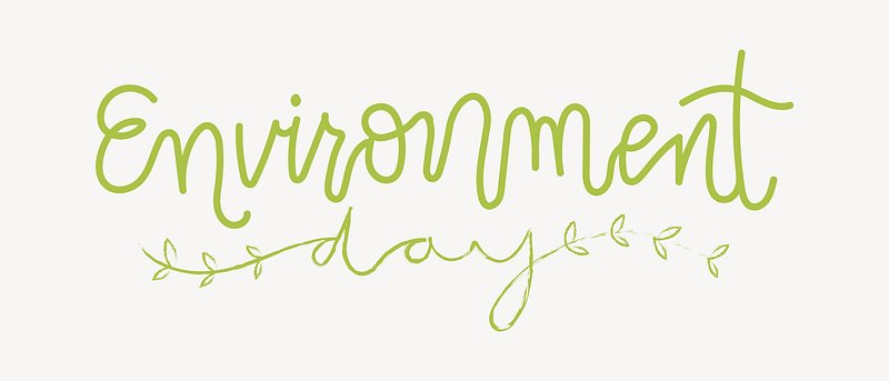 Environment word, handwritten typography | Free Photo - rawpixel