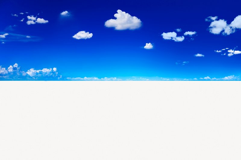 Blue sky background, nature border | Premium Photo - rawpixel