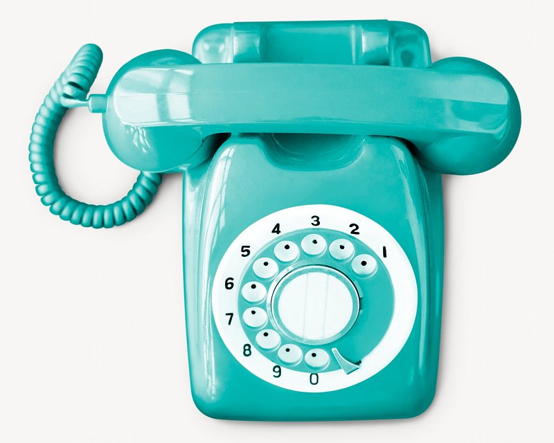 Red telephone png sticker, vintage | Premium PNG - rawpixel
