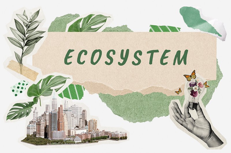 Ecosystem word typography, environment aesthetic | Free Photo - rawpixel