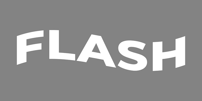 Flash word collage element, white | Premium Vector - rawpixel