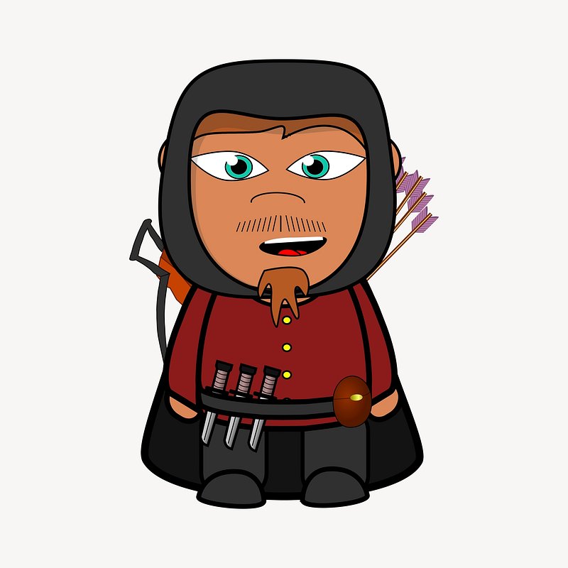 Cartoon ranger clipart, illustration psd. | Free PSD - rawpixel