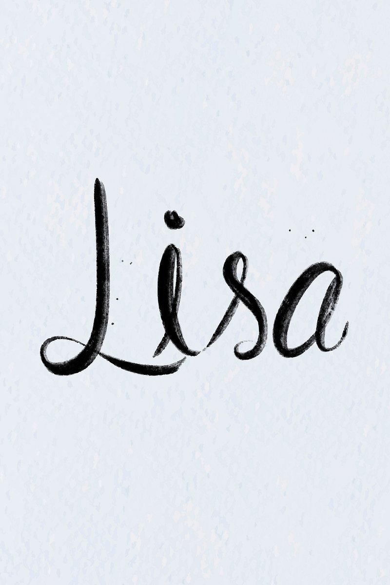 Hand drawn vector Lisa font | Free Vector - rawpixel