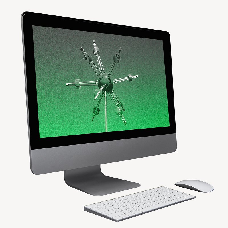 Green computer screen, technology design | Free Photo - rawpixel