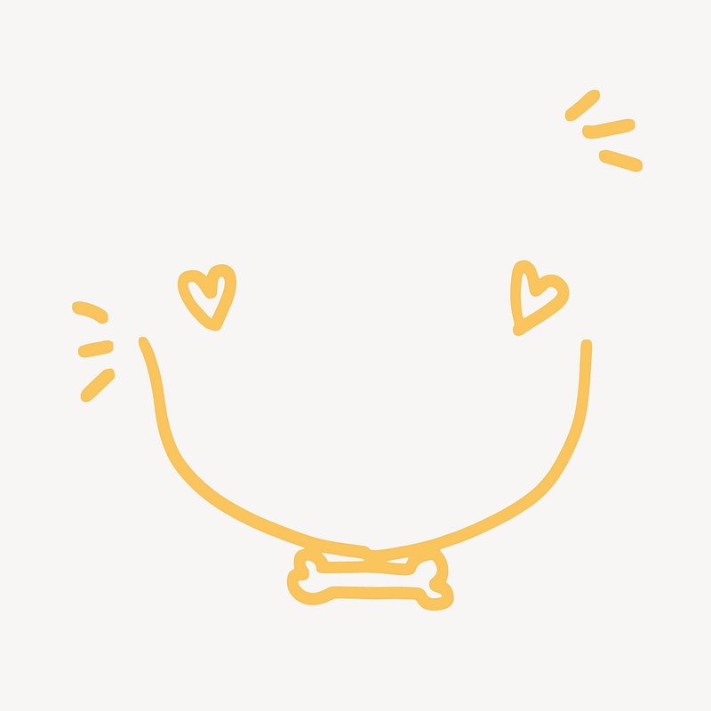 Dog doodle collage element vector | Premium Vector - rawpixel