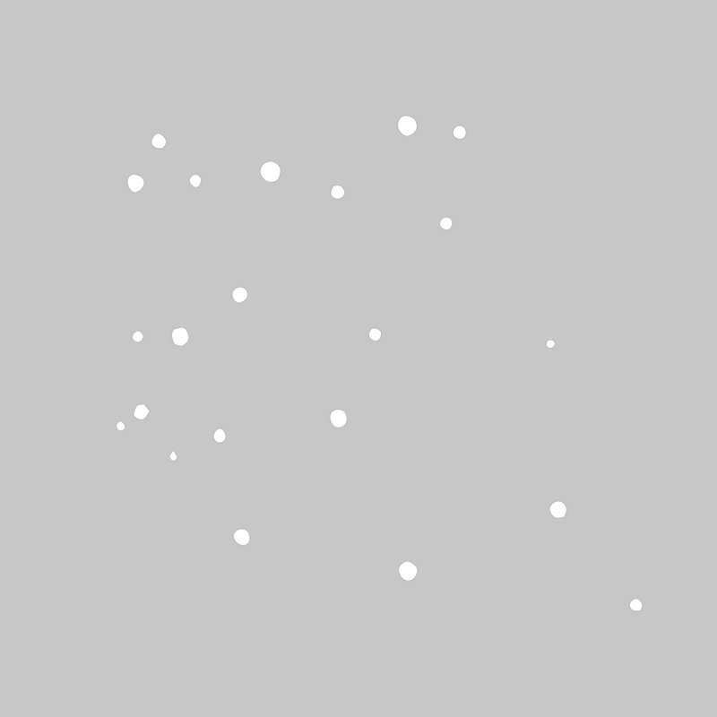 White dots, falling snow clipart | Free Vector - rawpixel
