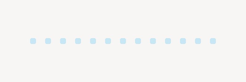 Blue dotted line divider vector | Premium Vector - rawpixel