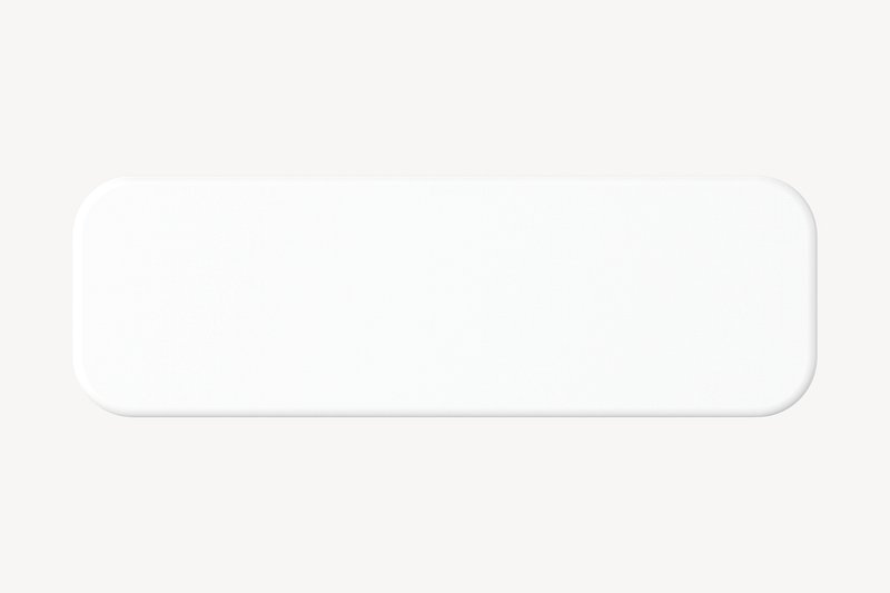 3D white rectangle shape, geometric | Premium PSD - rawpixel