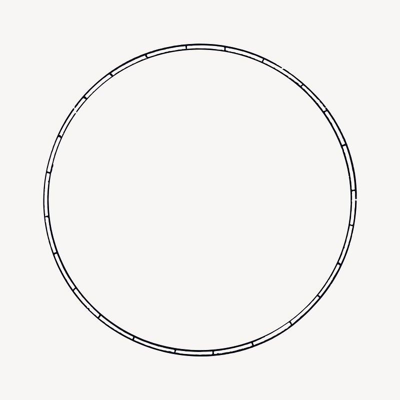 Black circle frame, round simple | Premium Photo - rawpixel