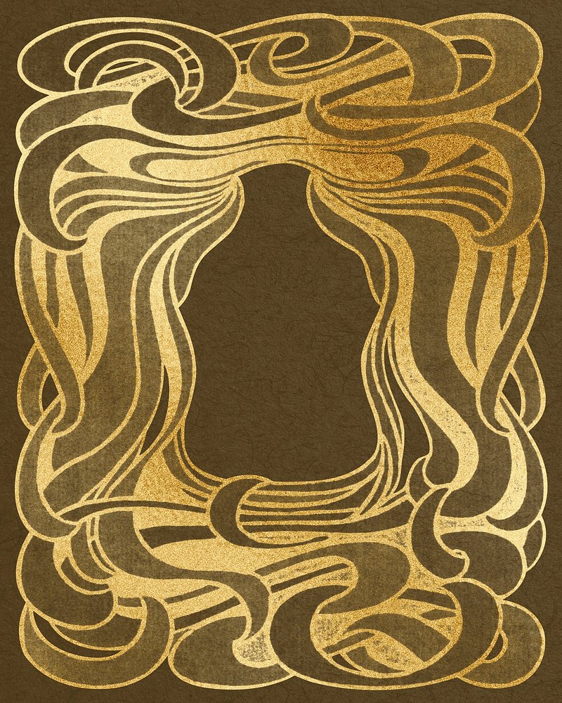 Peter Behrens' Kiss frame, vintage | Premium Photo - rawpixel