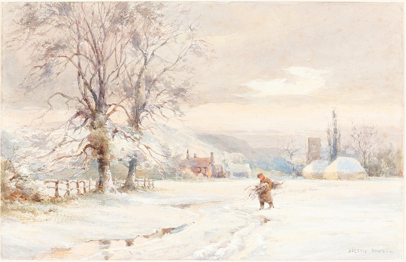 Winter Joseph Rubens Powell (1835–1871) | Free Photo Illustration ...