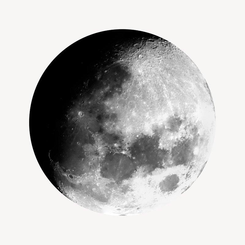 Full moon isolated design | Free Photo - rawpixel