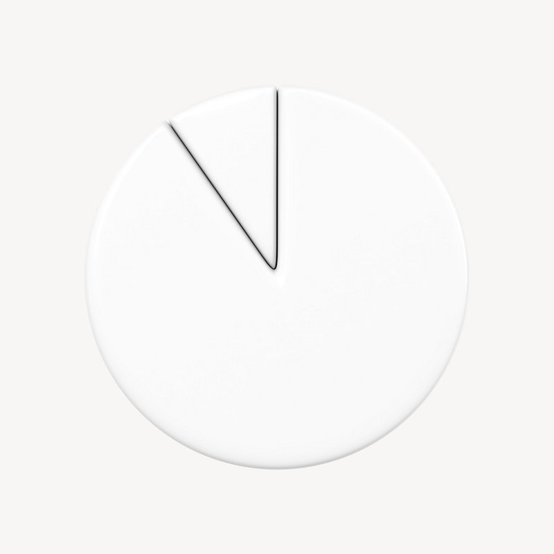 Minimal pie chart business graph | Premium Photo - rawpixel