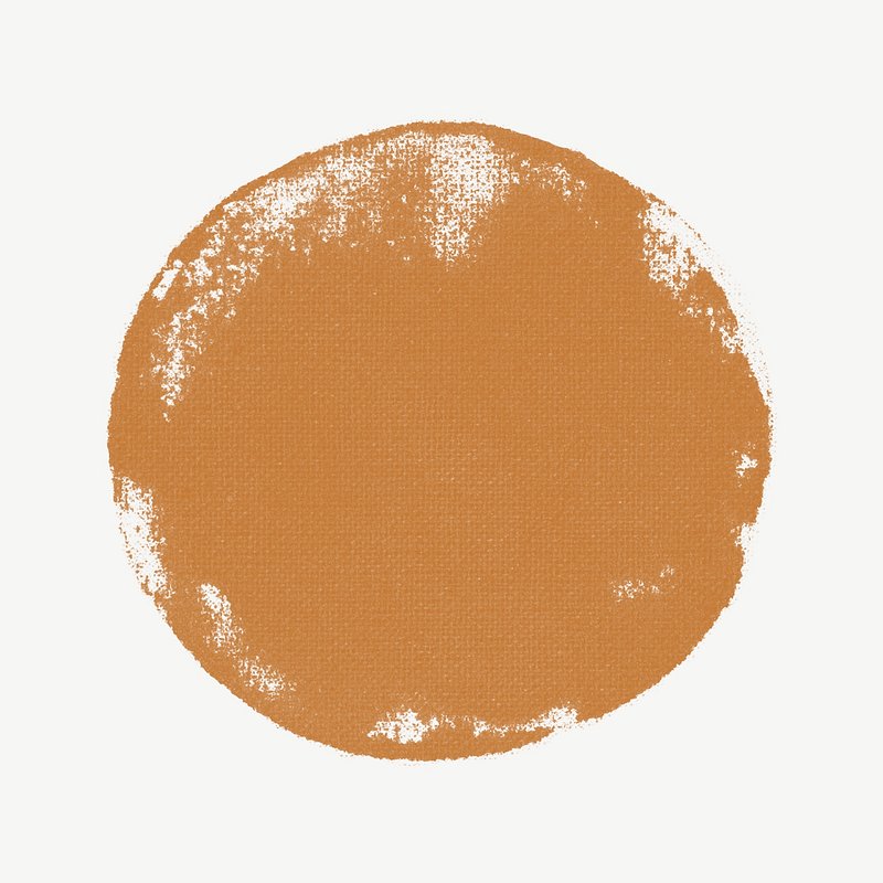 Brown circle collage element psd | Premium PSD - rawpixel