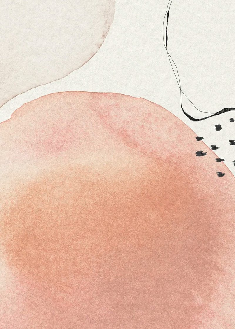 Abstract peachy watercolor background | Premium Photo - rawpixel