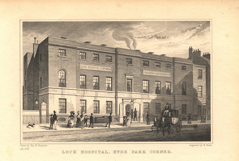 Lock Hospital, Hyde Park Corner | Free Photo Illustration - rawpixel