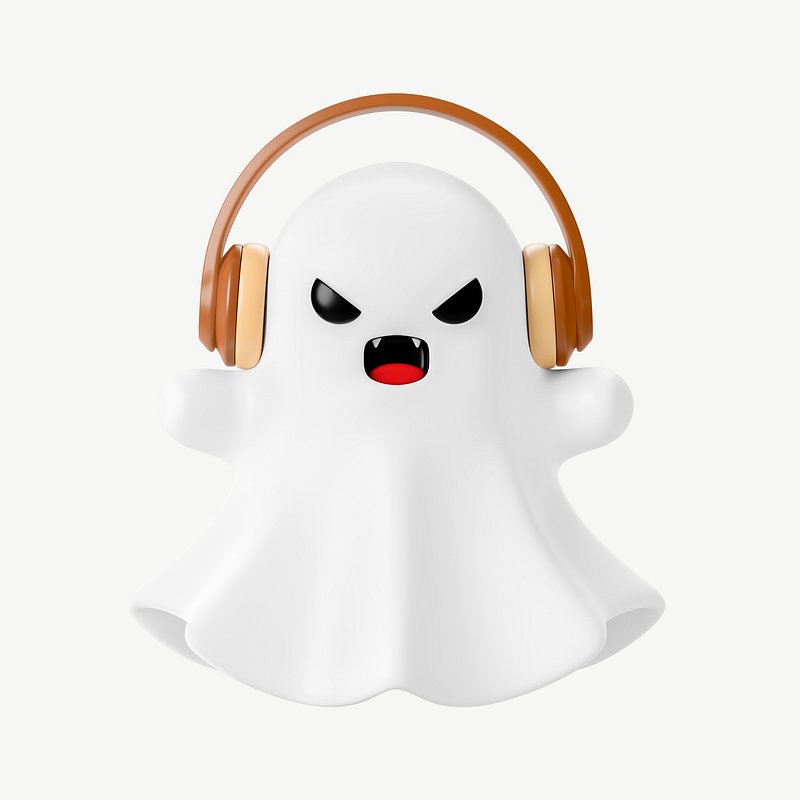 PNG 3D halloween ghost, element | Premium PNG - rawpixel