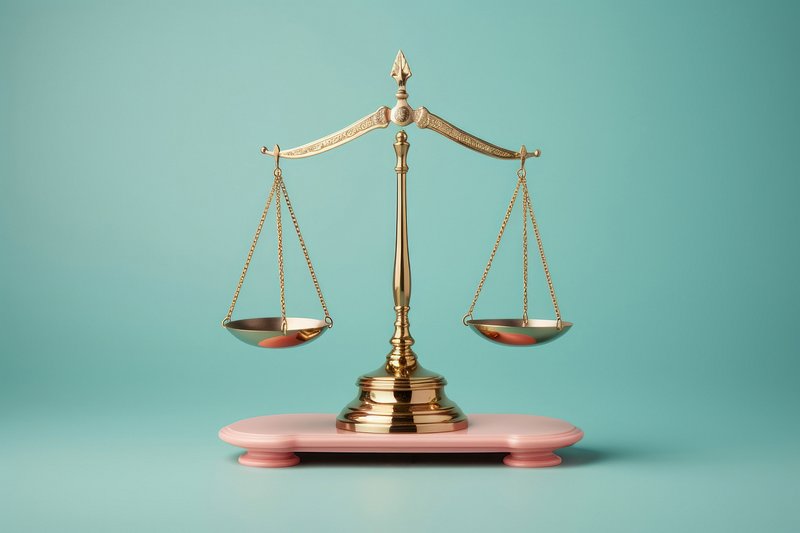 Scale courthouse bronze metal. AI | Free Photo - rawpixel