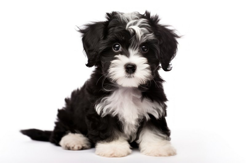 Black And White Maltipoo Dogs