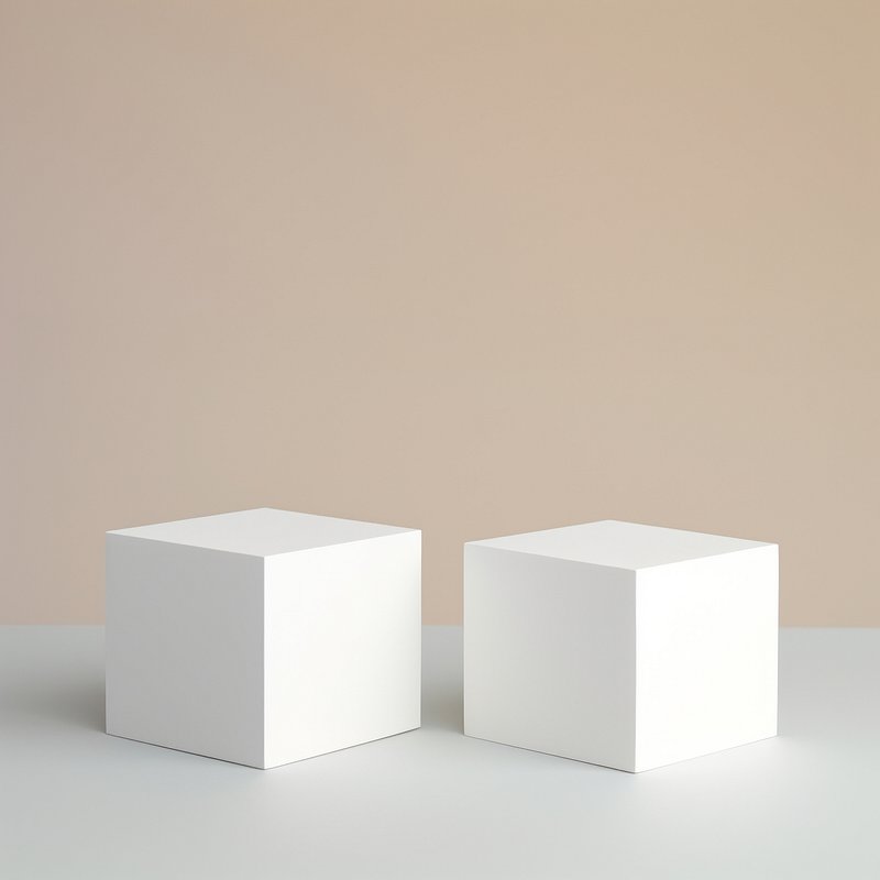 Furniture white box simplicity. | Premium Photo - rawpixel