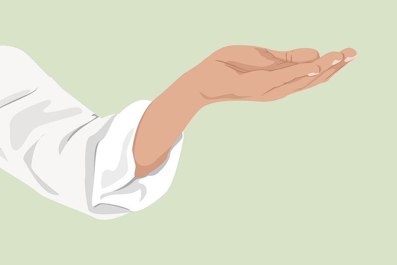 Hand gesture, aesthetic illustration vector | Premium Vector - rawpixel