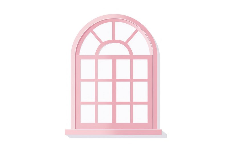 window icon white background architecture | Free Photo Illustration ...