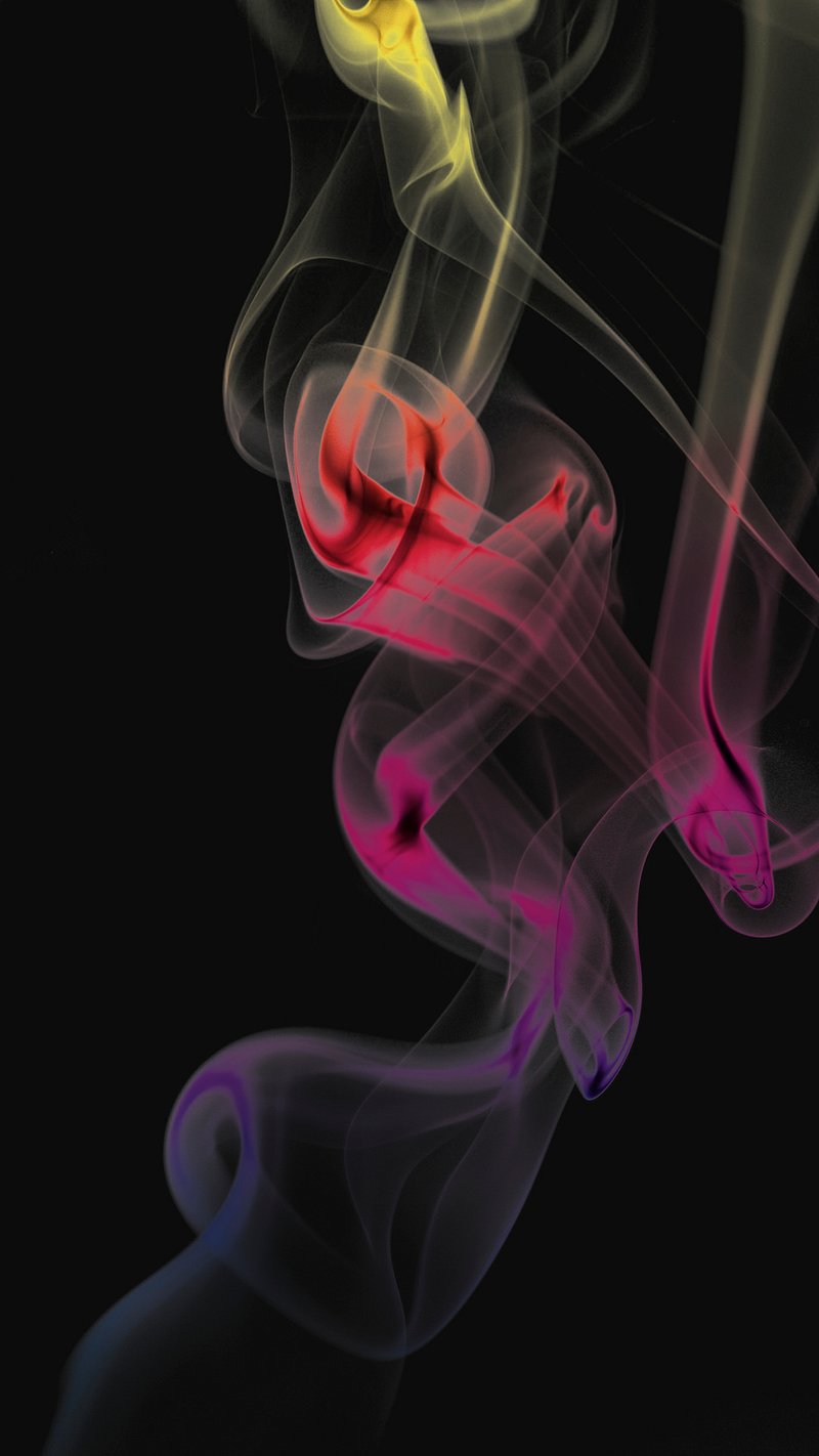 Colorful smoke collage element psd | Premium PSD - rawpixel