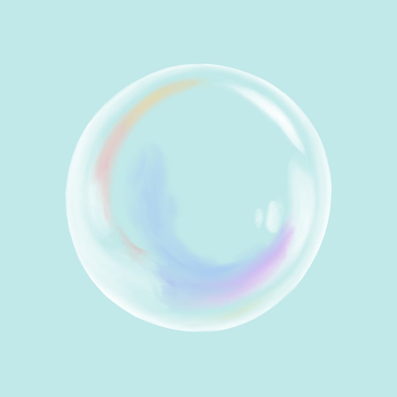Aesthetic soap bubble png sticker | Premium PNG - rawpixel