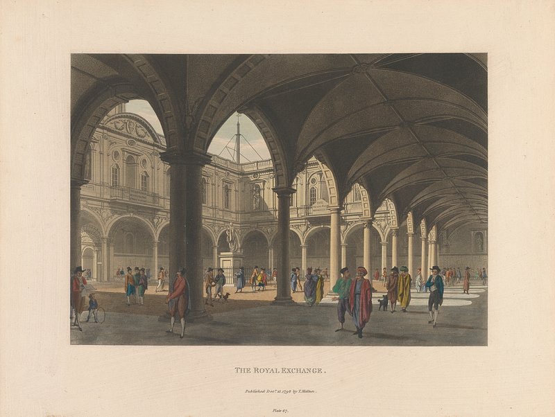 The Royal Exchange | Free Photo Illustration - rawpixel