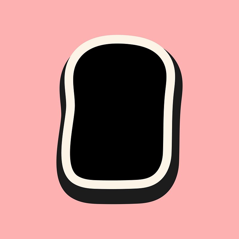 Black rectangle shape vector | Premium Vector - rawpixel