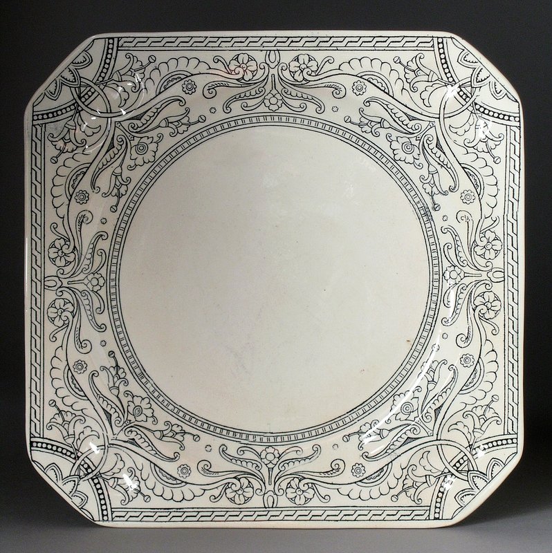 Plate 'Shanghai' pattern Old Hall | Free Photo - rawpixel