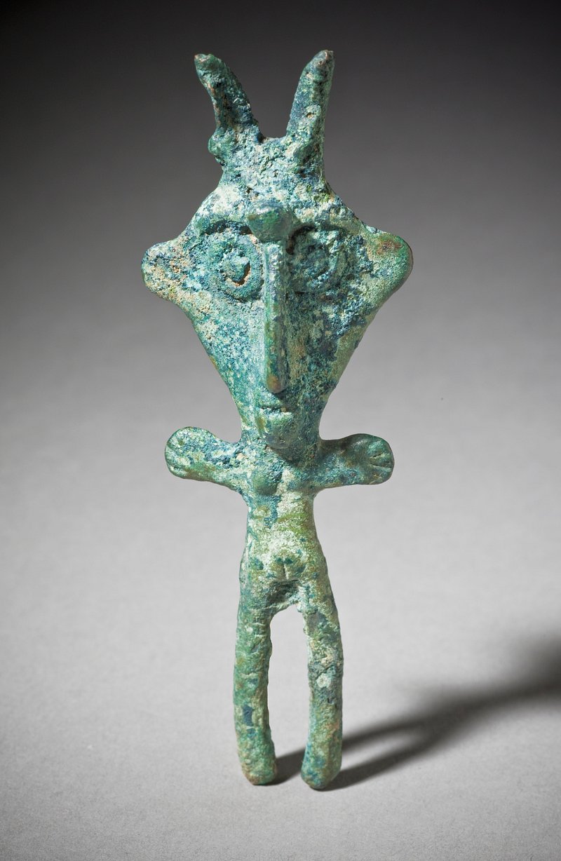 Horned Female Figure | Free Photo - rawpixel