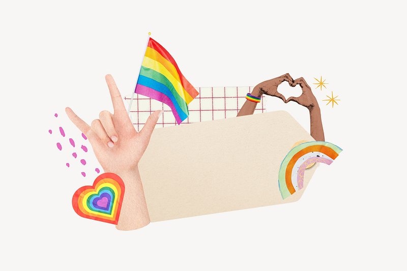 Gay pride png note paper | Premium PNG - rawpixel