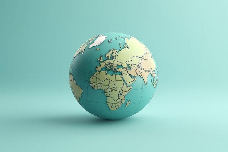 World map sphere planet space. | Premium Photo Illustration - rawpixel