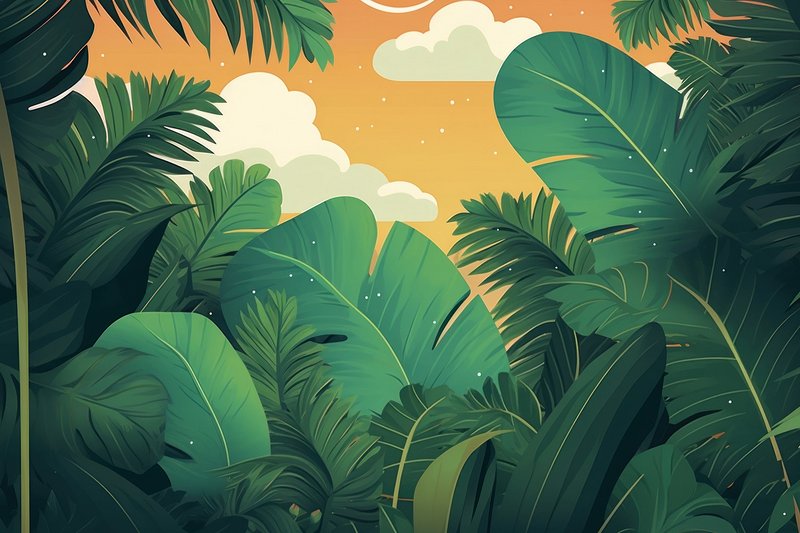 Banana Leaves Background Design Images | Free Photos, PNG Stickers ...