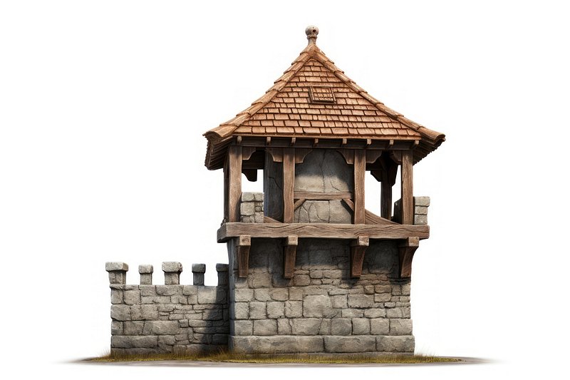 Medival guard post architecture building | Free Photo - rawpixel