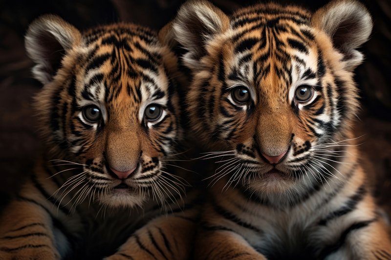 Two Tigers Images | Free Photos, PNG Stickers, Wallpapers & Backgrounds ...