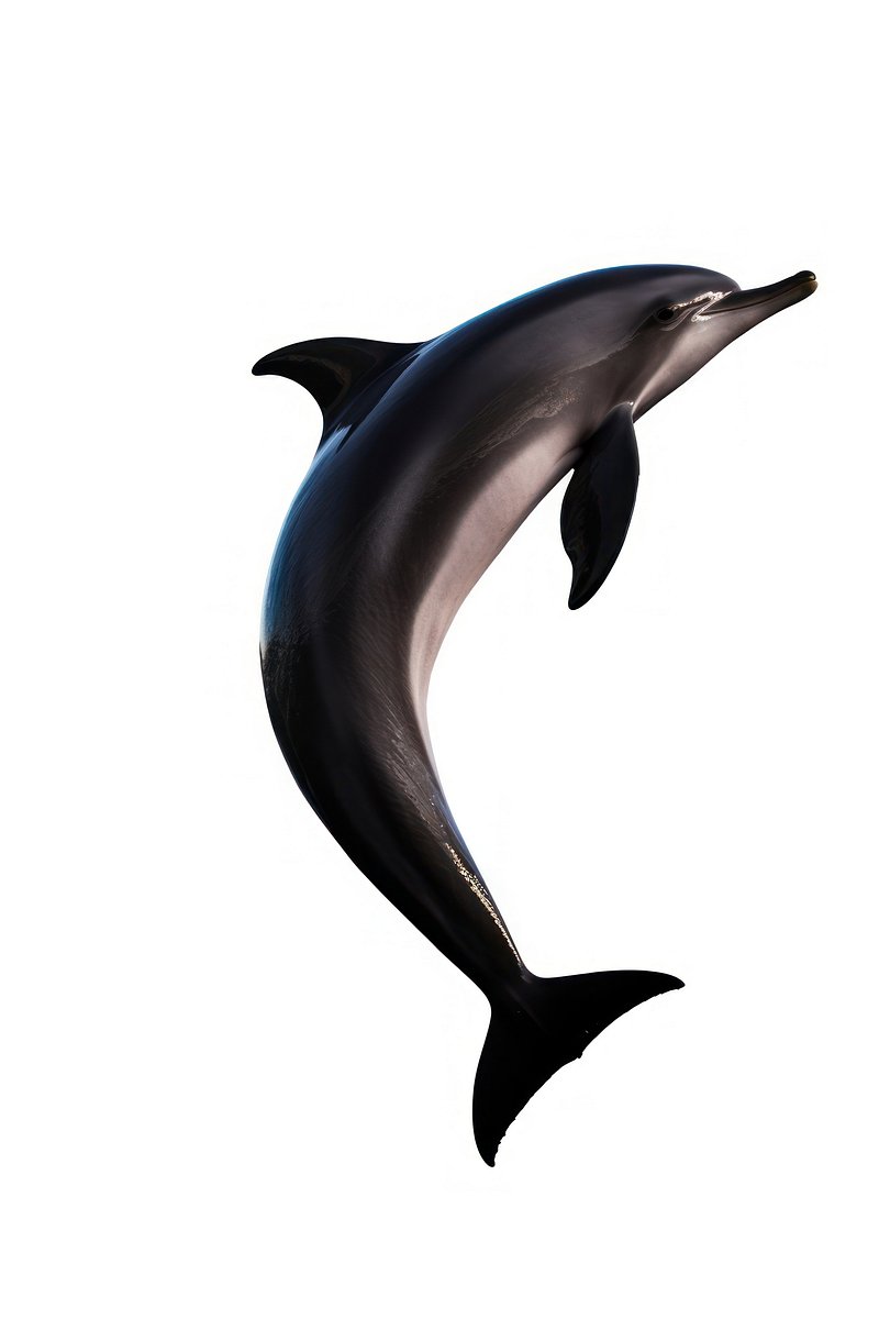 jumping black dolphin shadow animal | Premium Photo - rawpixel