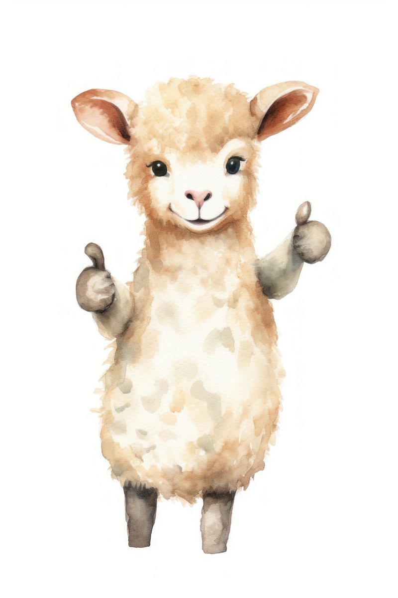 Success animal livestock cartoon. | Free Photo Illustration - rawpixel