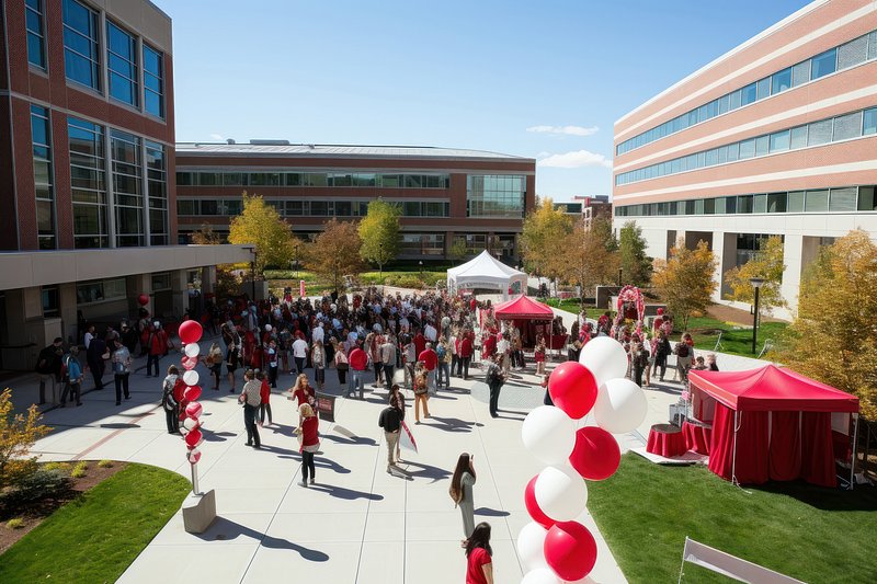 University open house architecture building | Free Photo - rawpixel