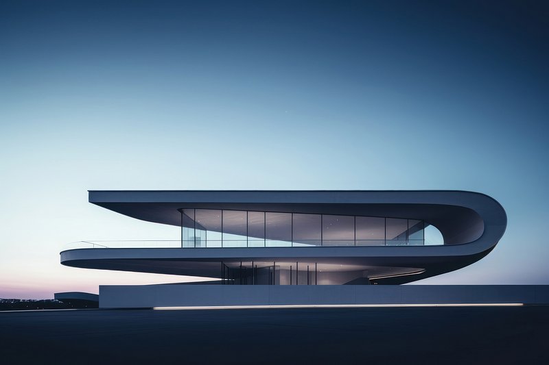 Building architecture transportation reflection. AI | Free Photo - rawpixel