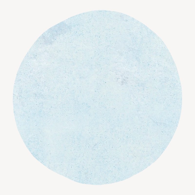 Blue round shape collage element | Free PSD - rawpixel